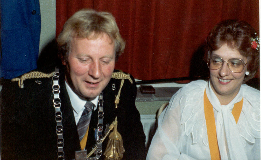 Koningspaar 1983 - Frits en Fia Meijer